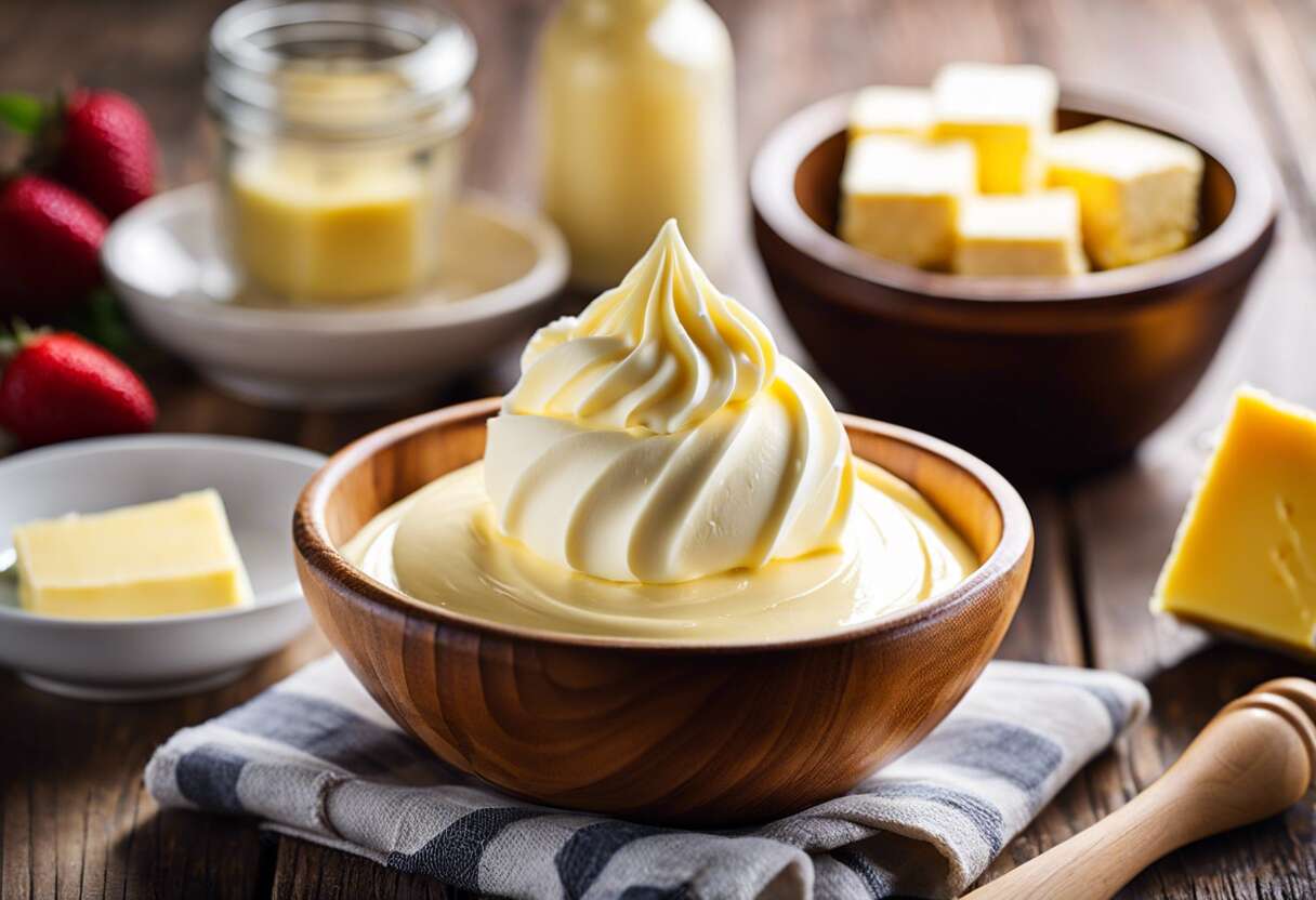 Choix des matières grasses : quelle crème pour un beurre maison réussi