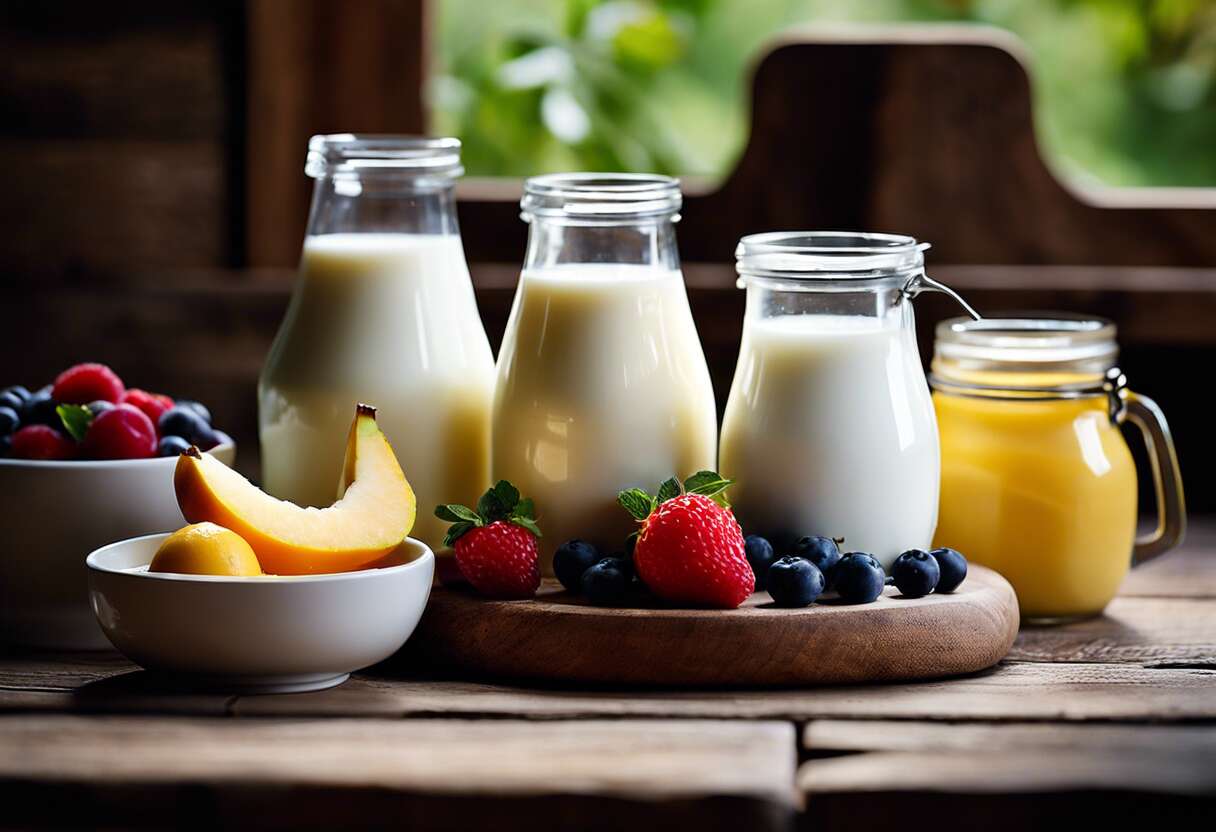 Lait fermenté et santé digestive : bienfaits et conseils nutritionnels